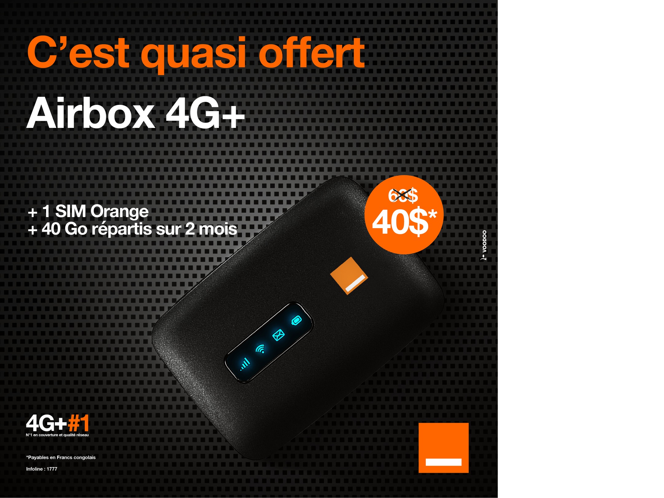 Alcatel Airbox Orange 4G+ | Modem Orange | Orange République ...
