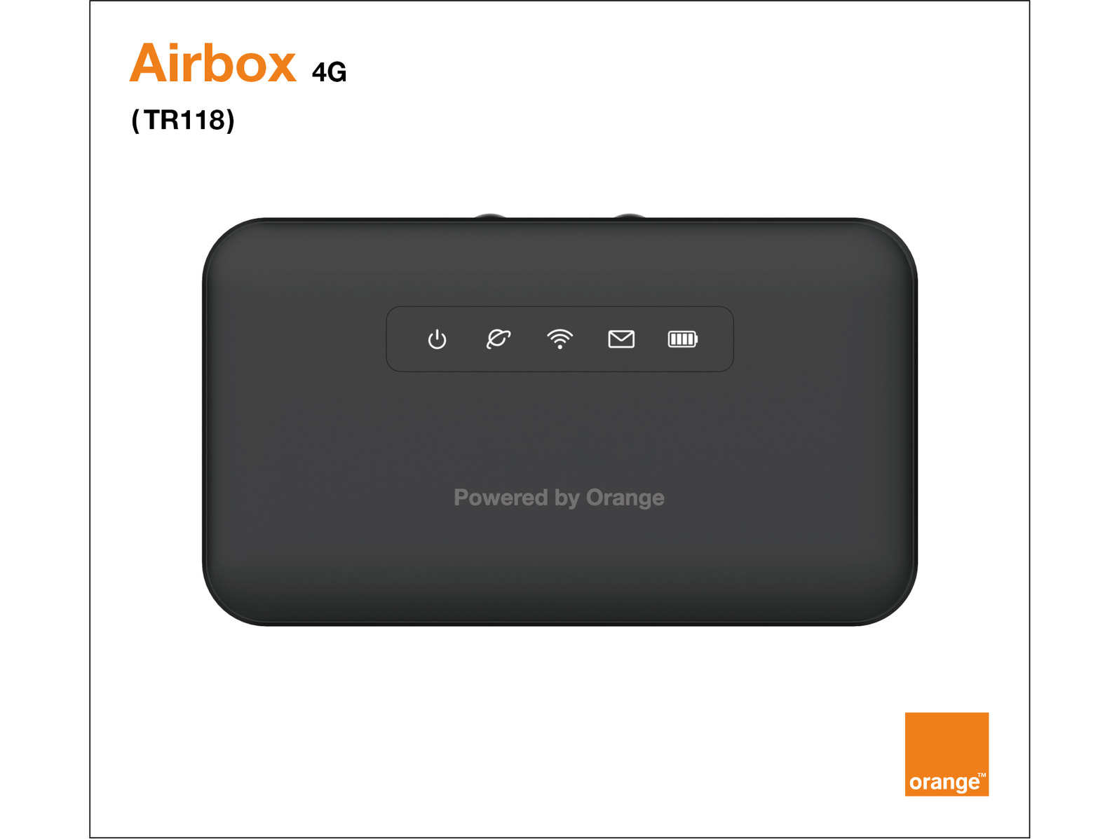 Orange Airbox TR118 | Modem Orange | Orange République Démocratique du ...
